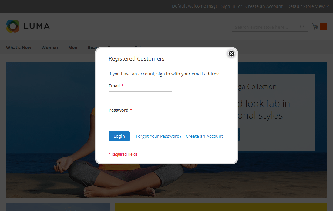 Magento 2 Ajax Login Popup Magento 2 Popup Login Extension Ajax Registration For Magento 2