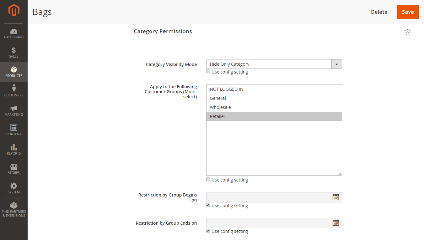 Magento 2 Catalog Permissions | Hide Products in Magento 2 | Category Restrictions in Magento 2 ...
