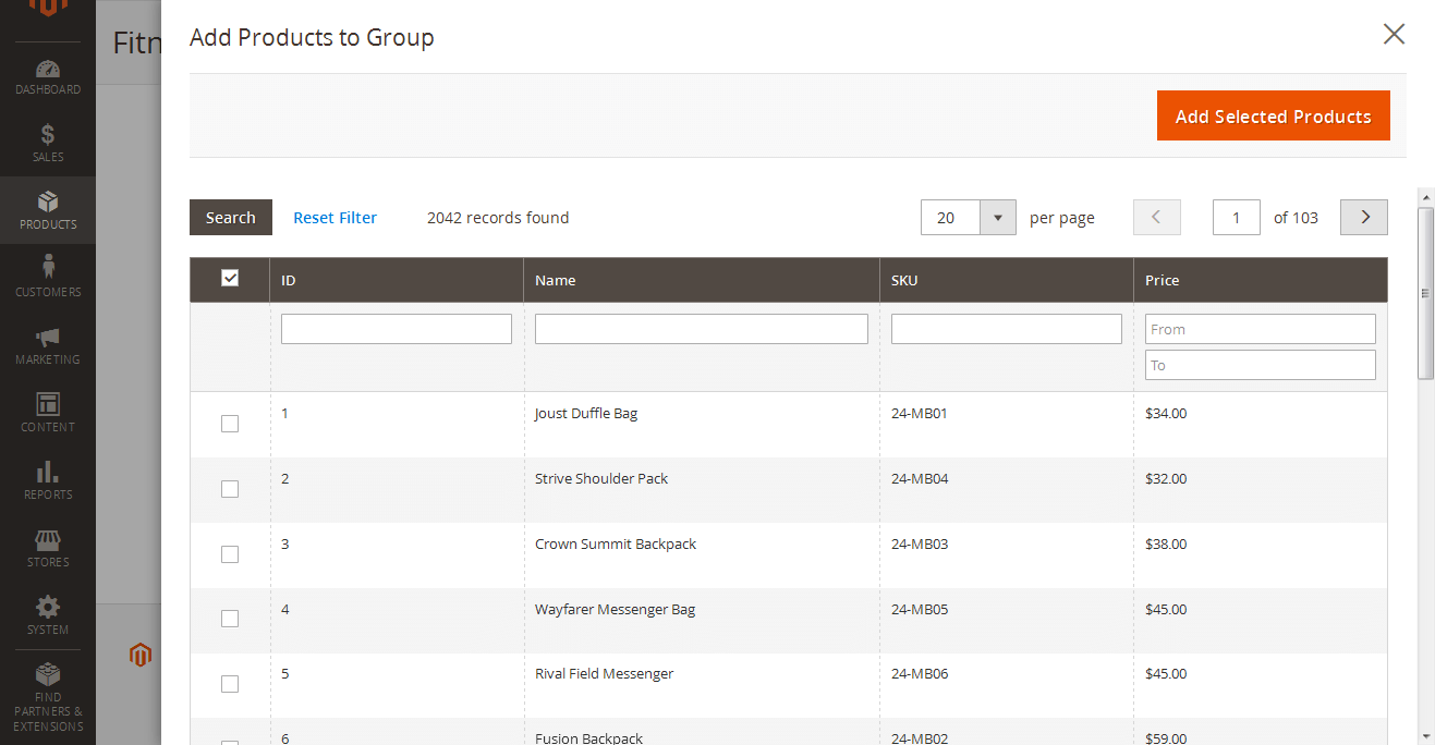 Magento 2 Grouped Product Options | Options on Grouped Product in Magento 2 | ITORIS