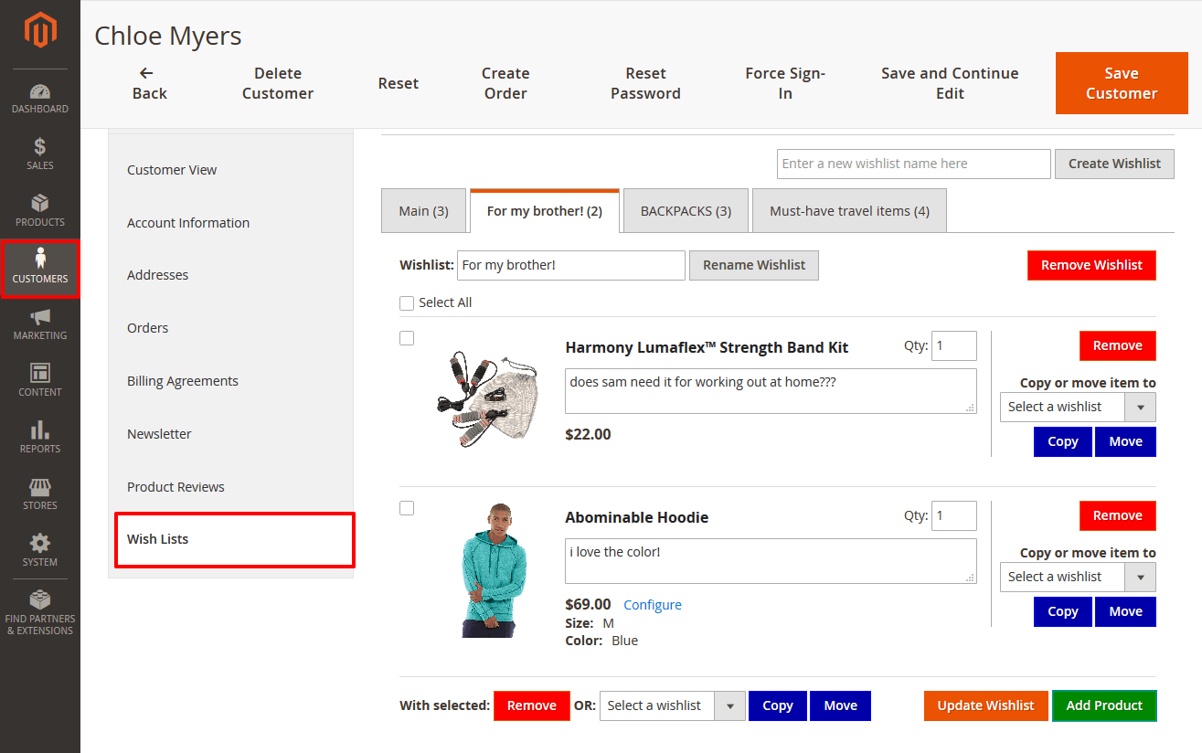 Magento 2 Multiple Wishlists | Favorite Products extension for Magento 2 | ITORIS