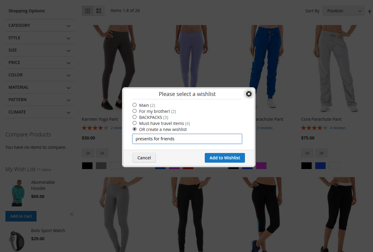 Magento 2 Multiple Wishlists | Favorite Products extension for Magento 2 | ITORIS