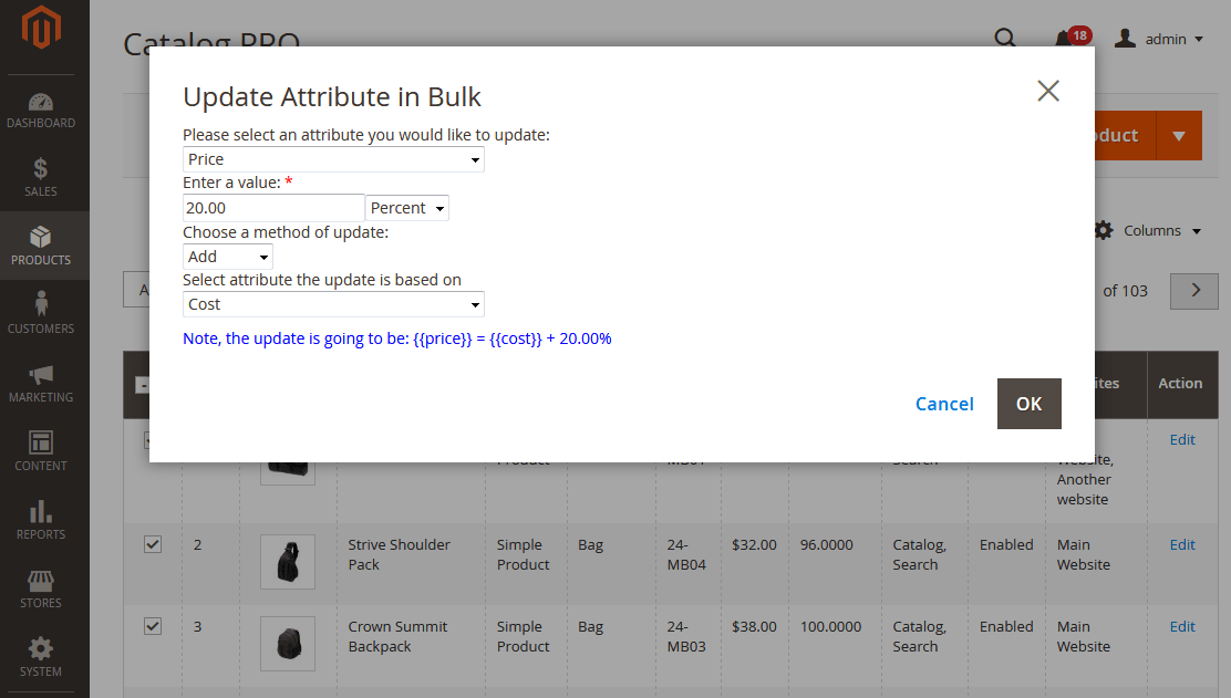 Magento 2 Product Mass Actions Update Product Attributes In Magento 2 Copy Upsells Cross