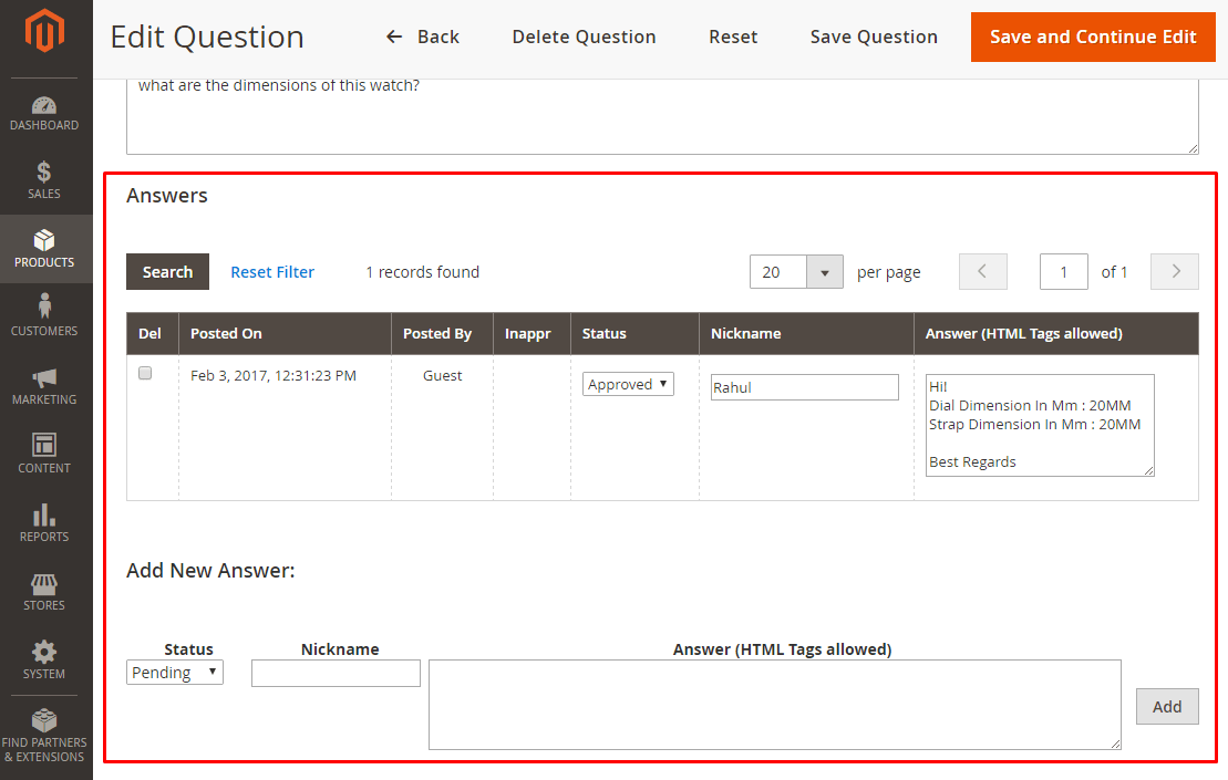 Magento 2 Product Qa Extension Product Questions And Answers In Magento 2 Itoris