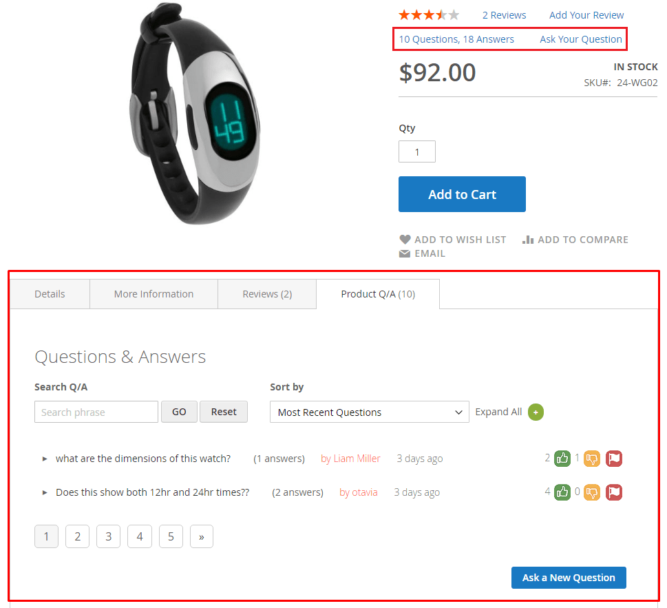 Magento 2 Product Qa Extension Product Questions And Answers In Magento 2 Itoris