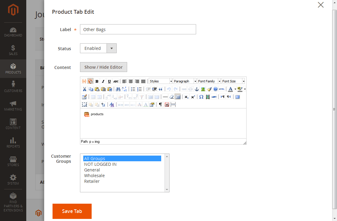 Magento 2 Product Tabs | Easy Tabs for Magento 2 | ITORIS