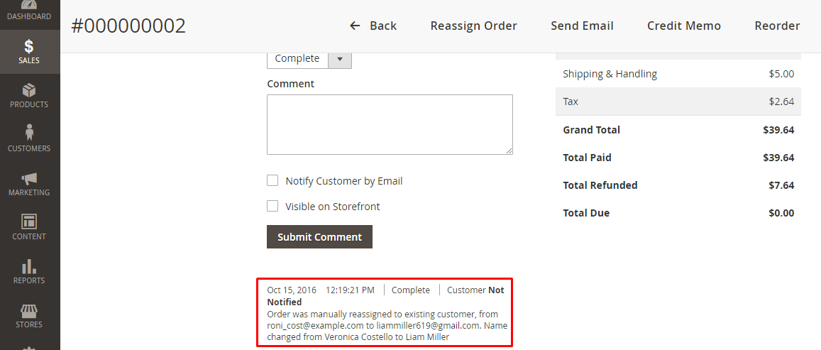 Magento 2 Reassign Order | Re-associate Orders in Magento 2 | ITORIS