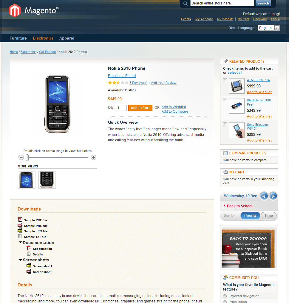 Magento Attachments Module | Magento Product Files | Downloads in Magento | ITORIS