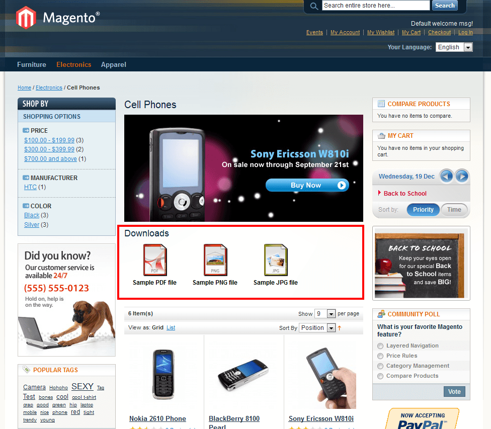 Magento Attachments Module | Magento Product Files | Downloads in Magento | ITORIS