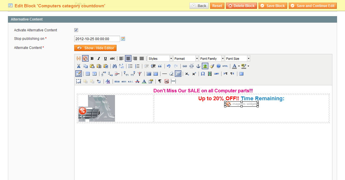 Magento Countdown | Magento Price Timer | Inventory Countdown in Magento | ITORIS