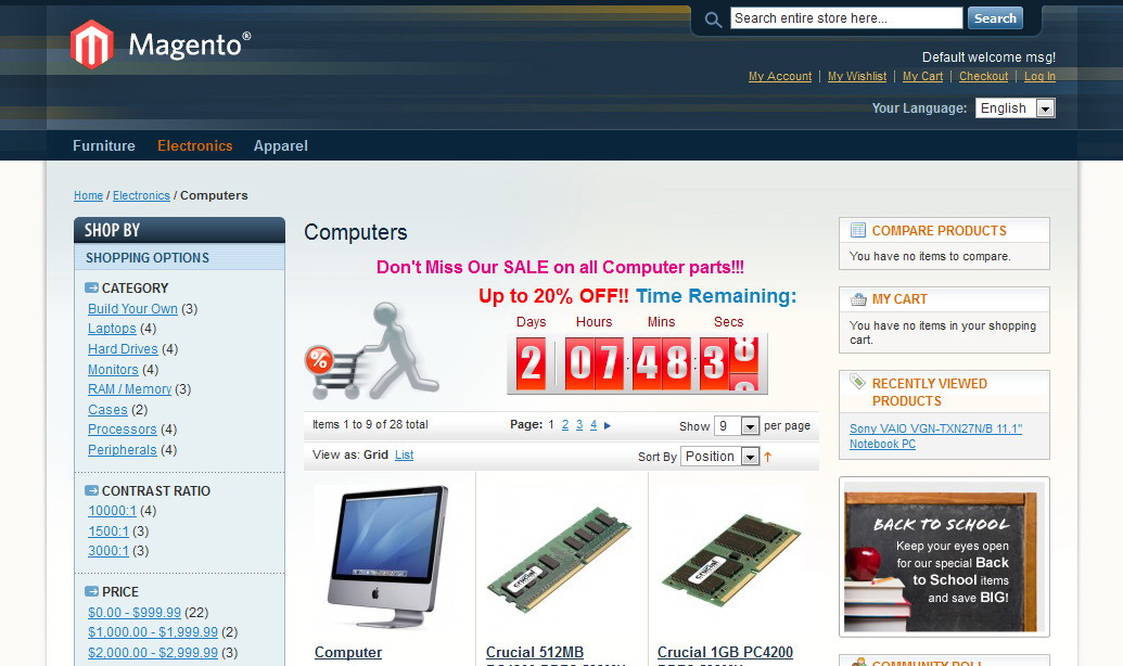 Magento Countdown | Magento Price Timer | Inventory Countdown in Magento | ITORIS