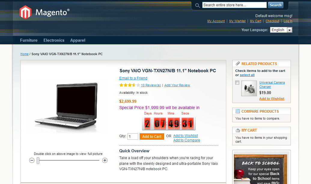 Magento Countdown | Magento Price Timer | Inventory Countdown in Magento | ITORIS