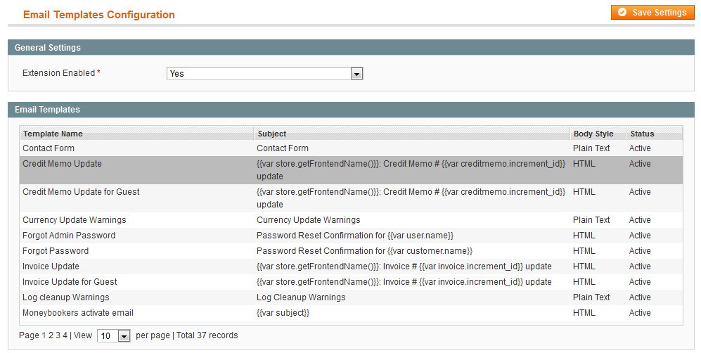 Magento Email Templates Extension Magento Transactional Emails Magento Email Attachments