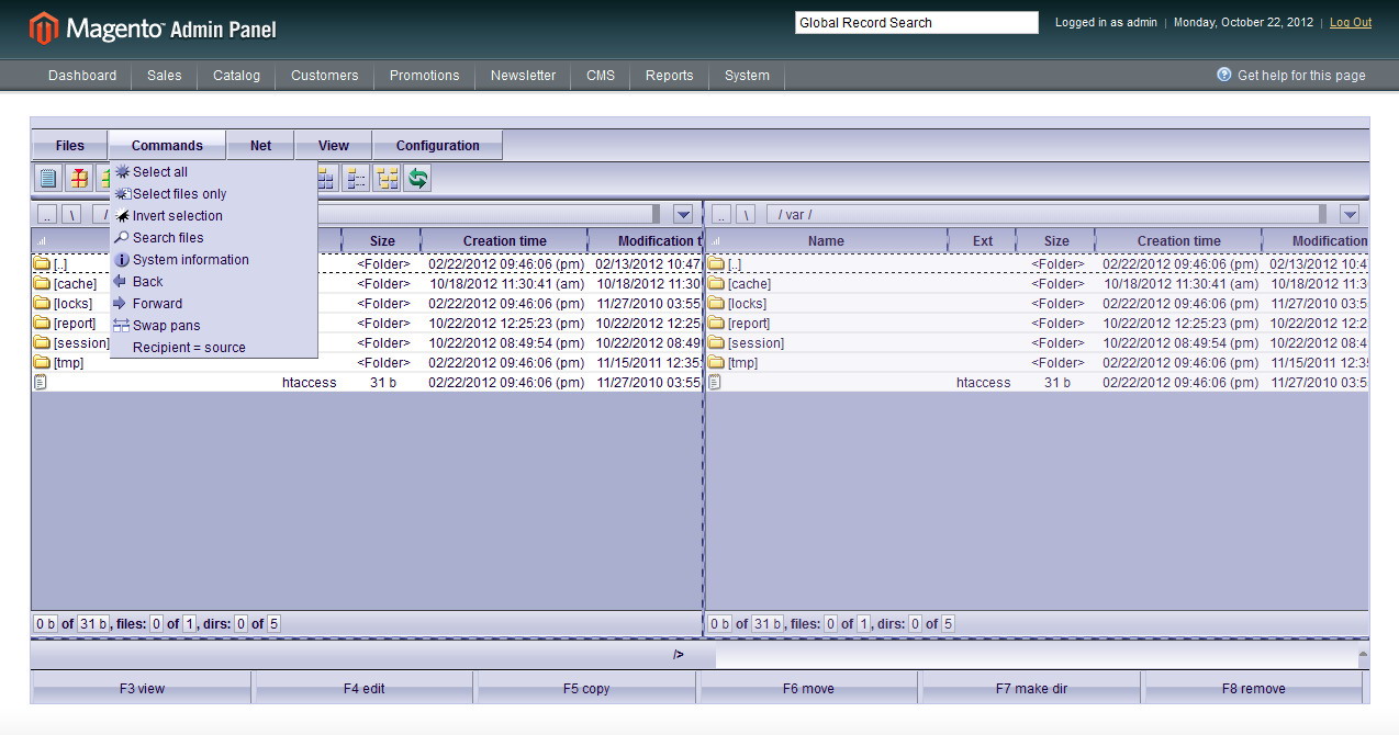 Magento File Manager Extension File Upload In Magento Magento File And Directory Permissions 4058