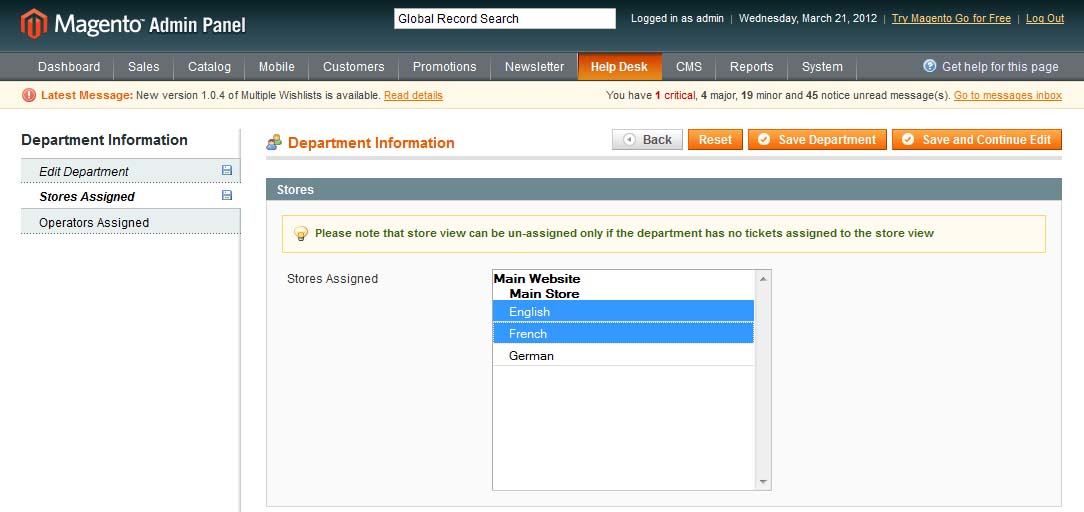 Magento Support Extension | Magento Help Desk Module | Magento Contact ...