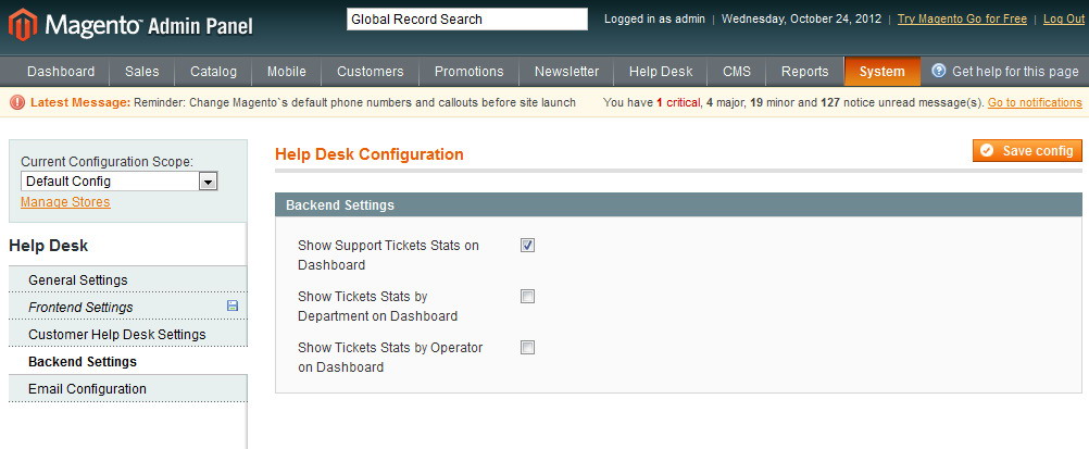Magento Support Extension | Magento Help Desk Module | Magento Contact ...