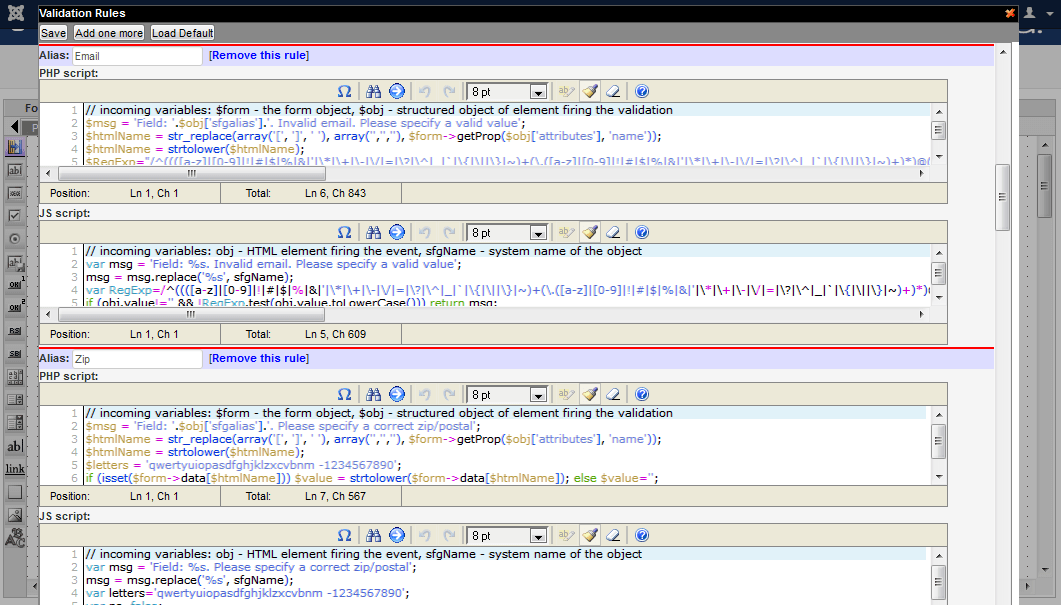 Joomla Forms Smartformer Gold Extension Professional Form Builder For Joomla Itoris