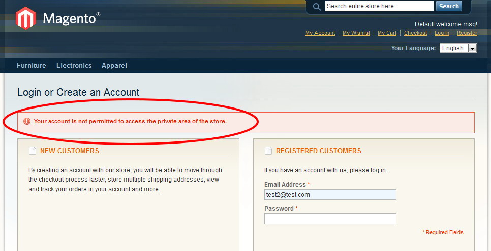 Magento Store Login Control | Magento Srtore Permissions | ITORIS